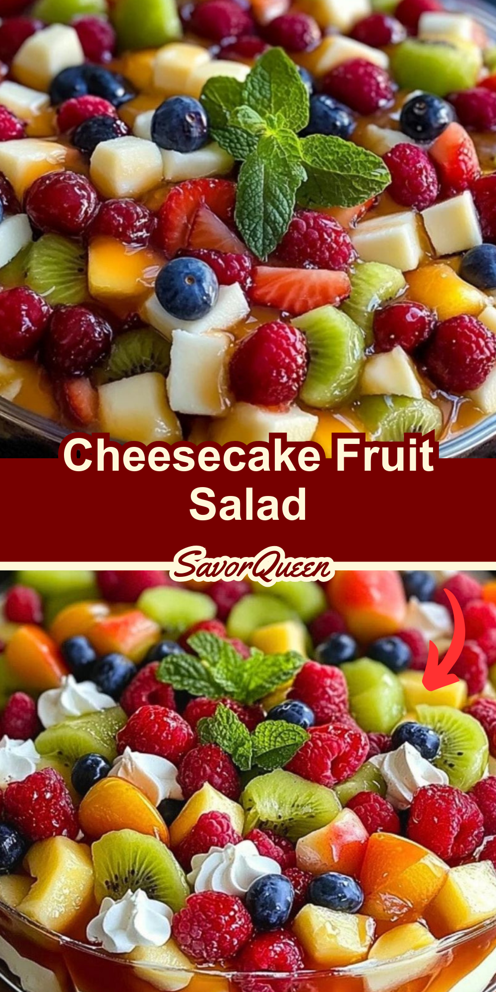 Cheesecake Fruit Salad