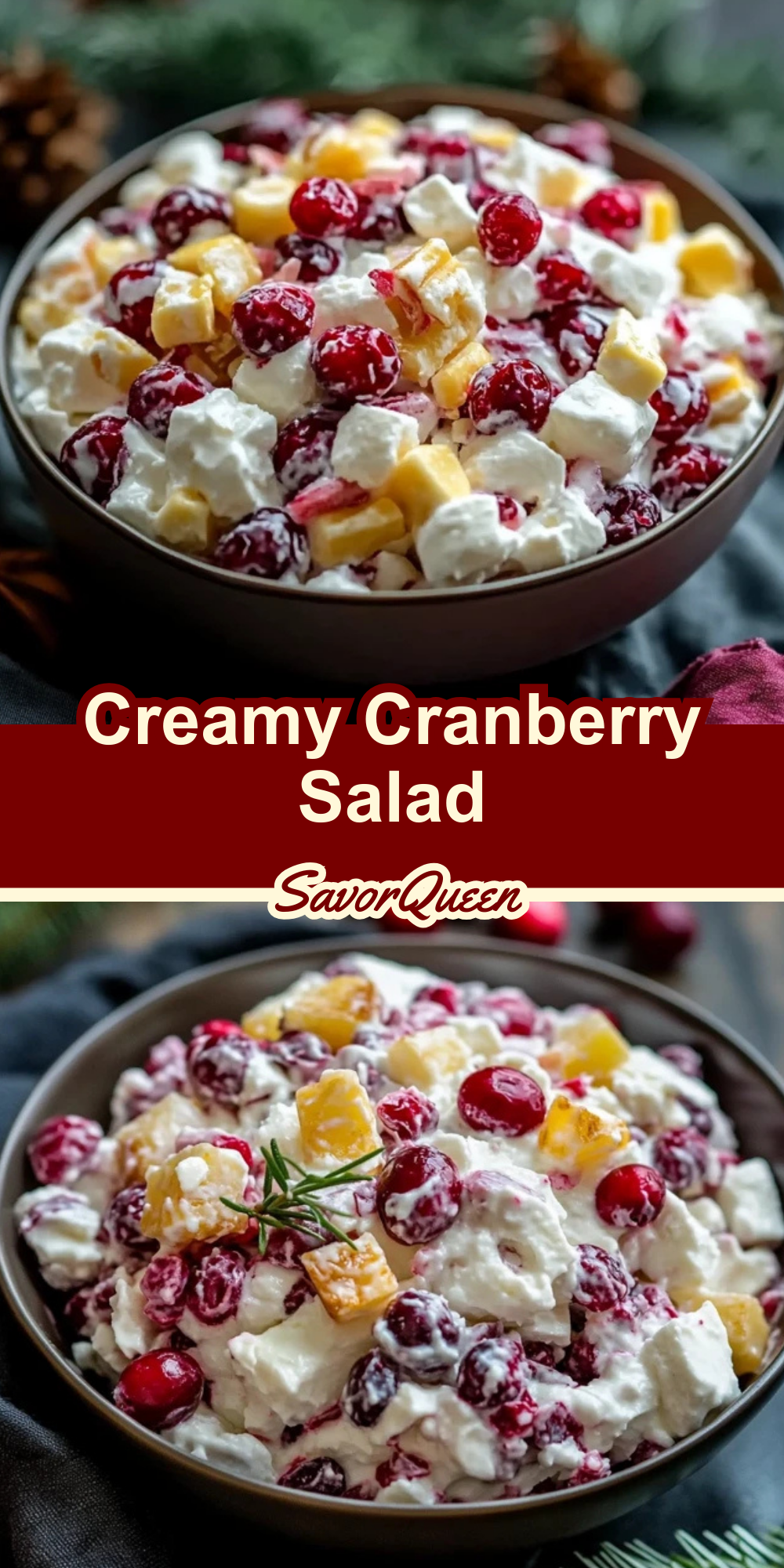 Creamy Cranberry Salad
