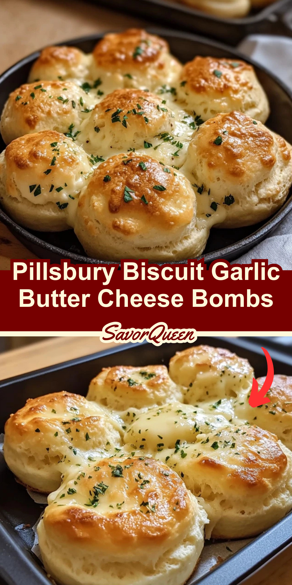 Cheesy, Buttery, and Unforgettable – Pillsbury Biscuit Garlic Butter ...