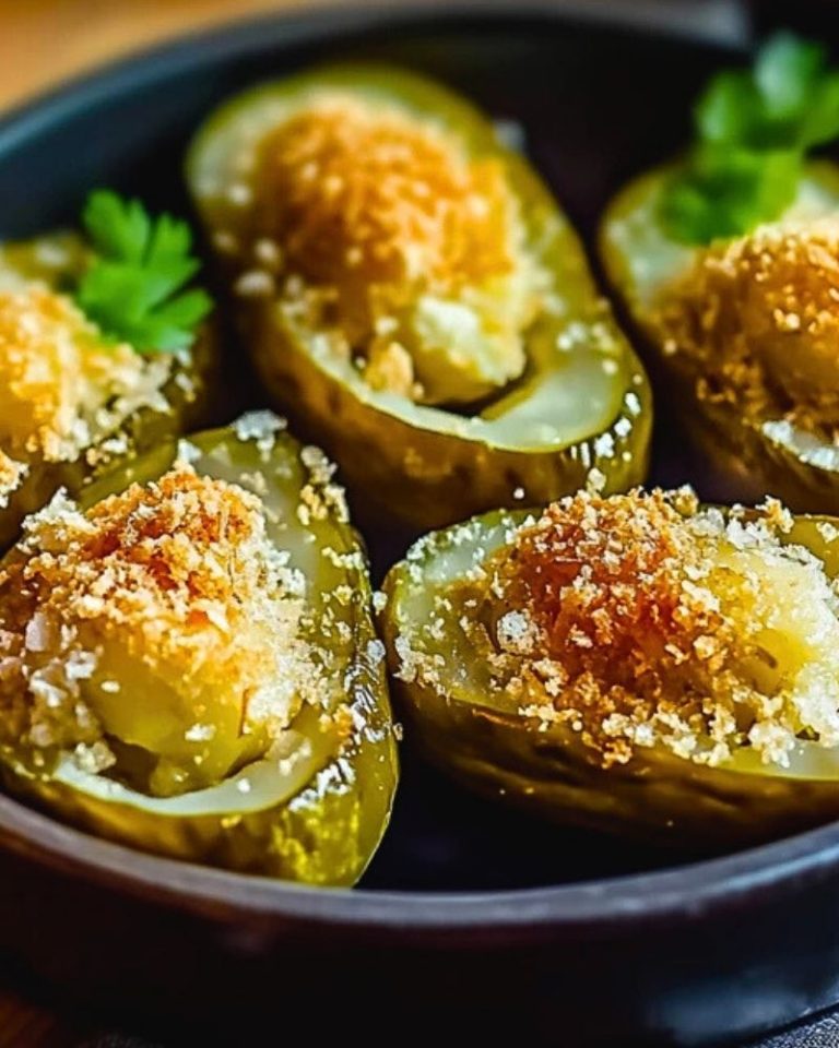 Air Fryer Stuffed Pickles Recipe