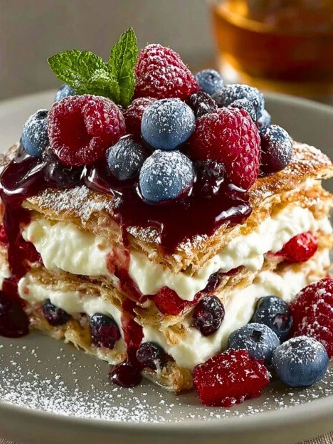Berry-Licious Dessert Lasagna