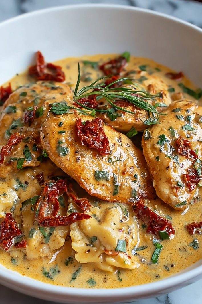 Creamy Sun-Dried Tomato Chicken