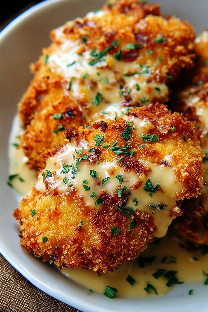 Crispy Cheddar Chicken