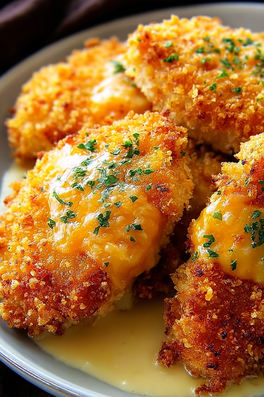 Crispy Cheddar Chicken