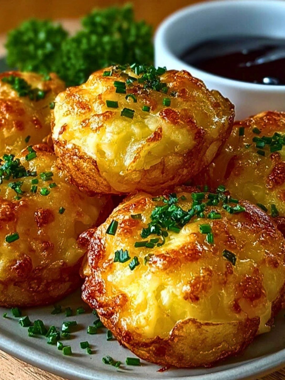 Crispy Cheesy Potato Bites