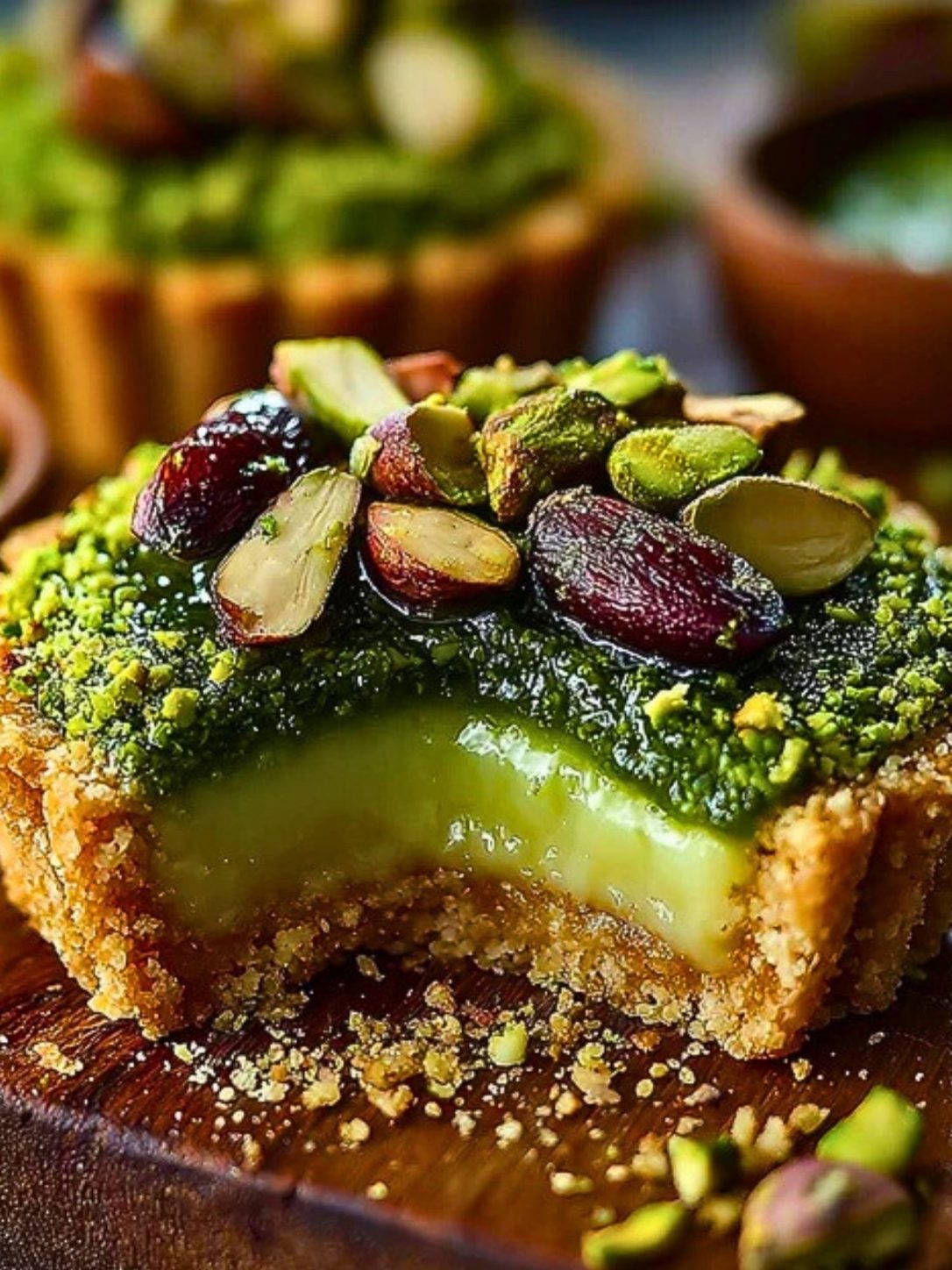 Mini Pistachio Tartlets