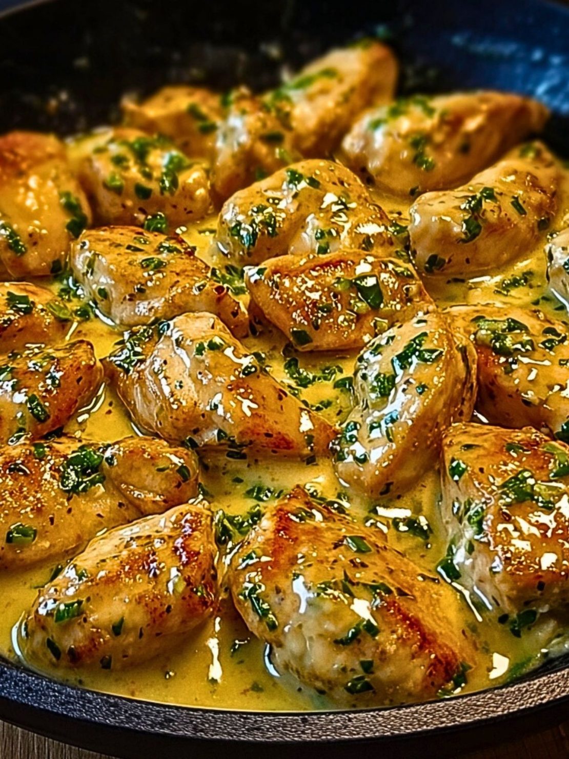 Texas Roadhouse-Style Garlic Butter Chicken Skillet